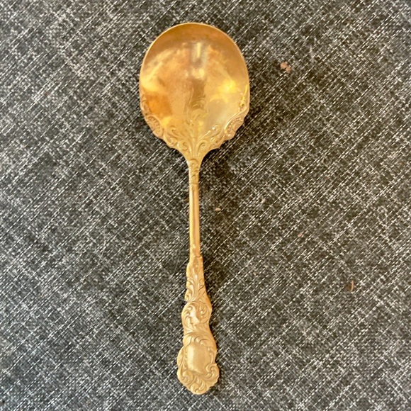 Kitchen | Vintage Gold Washed Waldo He Holmes Edwards Soup Spoon | Poshmark